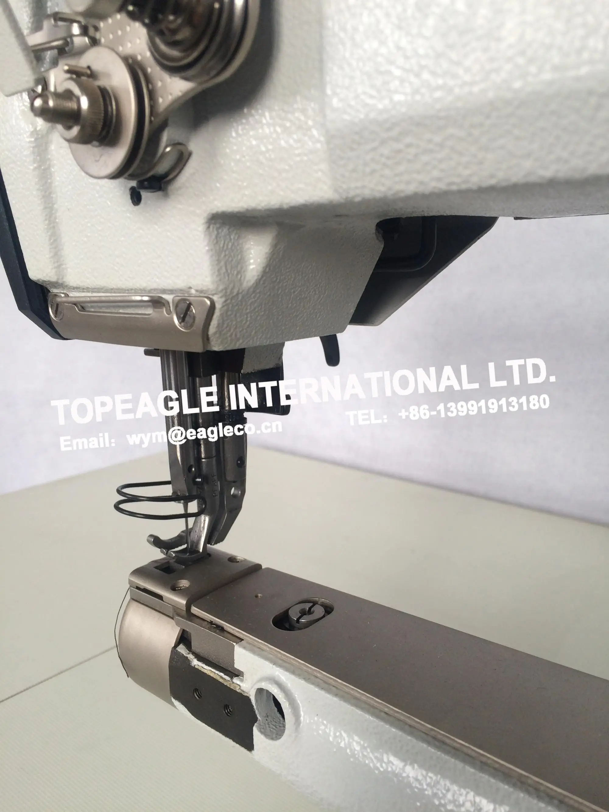 Cylinder Bed Compound Feed Leather Sewing Machine For Shoes - Buy ...