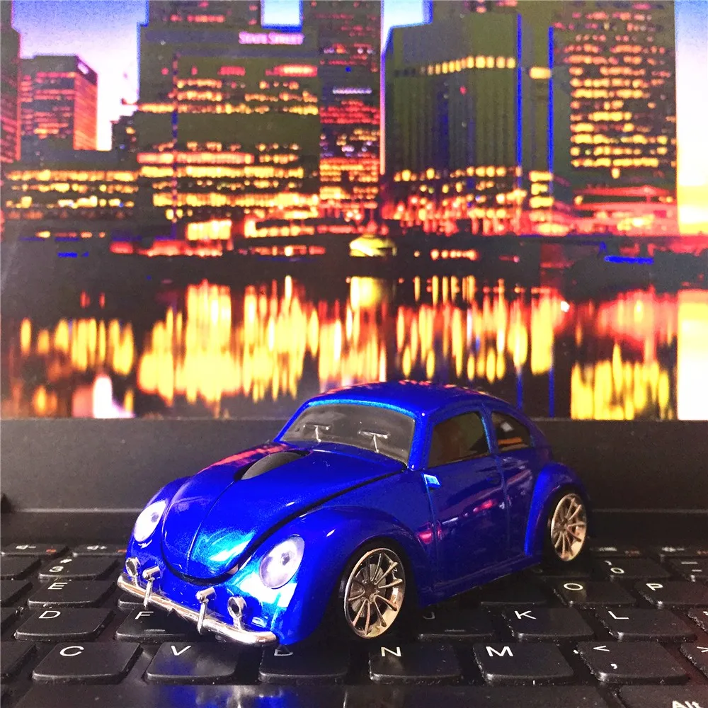 Fancy Volkswagen Beetle Design Car Mouse - Wireless & Ergonomic