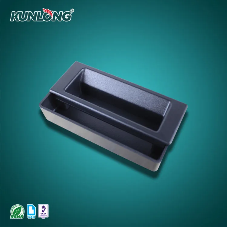 Industrial Design Plastic Flush Embedded Cabinet Door Push Pull Handle ...