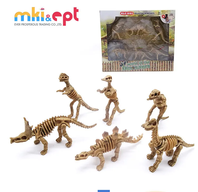 Diy Dinosaur Fossils Toy Model Animal Action Figure - Buy High Quality ...