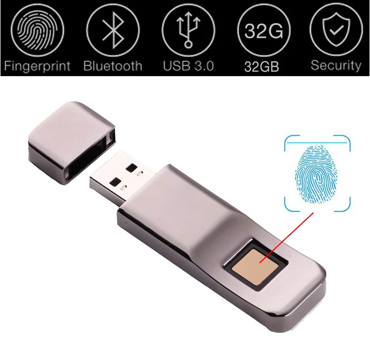 2020 Wholesale Biometric Encryption Fingerprint Usb Flash Drive 16gb ...