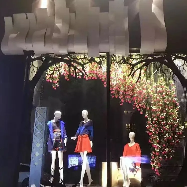 Human Clothing Stand Plastic Full Body Props Female Mannequin - Buy ...