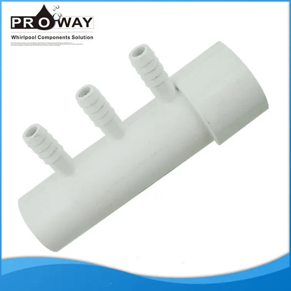 Proway Three Outlets Water Distribution Manifold Air Hose Manifold Pvc ...