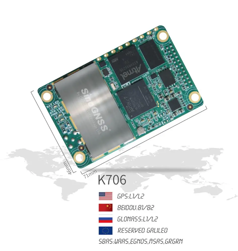 Sinognss K706 Oem Board - Buy Gnss Board,Rtk Board,Gnss Oem Board ...