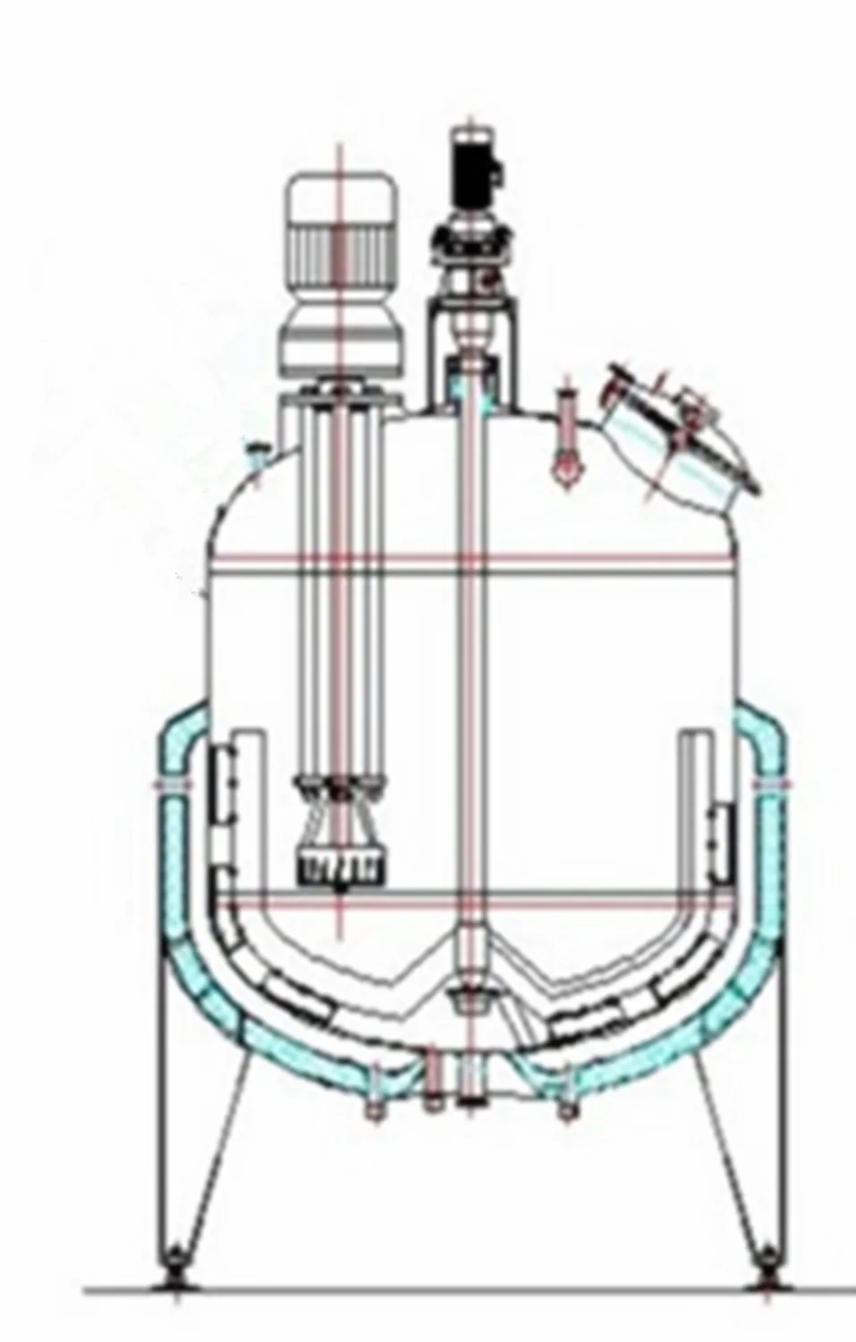 Agitated Tank Reactor Mixing Tank Price Agitated Tank - Buy Tank ...