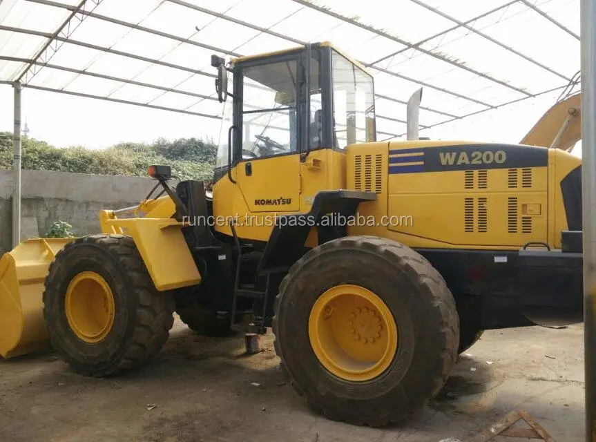 Used Komatsu Wa200 Wheel Loader Komatsu Loader Wa-200 Cheap Price - Buy ...