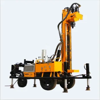 Crawler Drilling Rig/ Wheel Drilling Machine Used For Earth And Rock ...