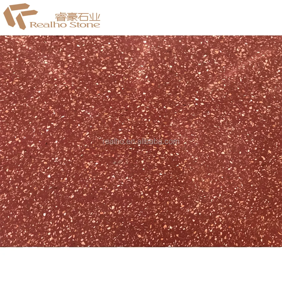 Cheap Price Red Terrazzo Stone Flooring Tile - Buy Terrazzo Stone ...