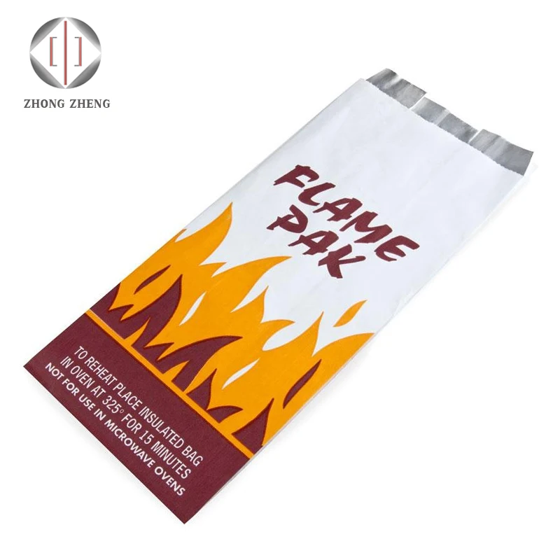 Takeaway Food Packaging Non Greasy Kebabs Aluminum Foil Kraft Paper ...