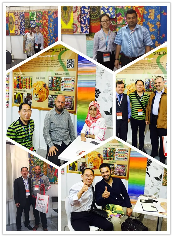 35/36'' Jumping Fish Custom Printed Cotton Fabric Made in China