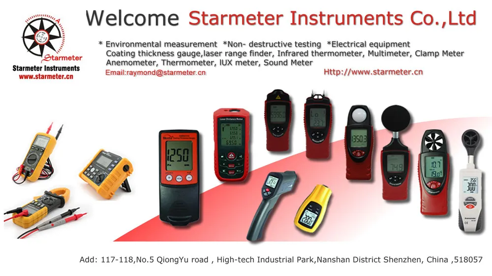 Digital Fluorescent Screen Luminance Meter 0.01-39990cd/m2 - Buy ...