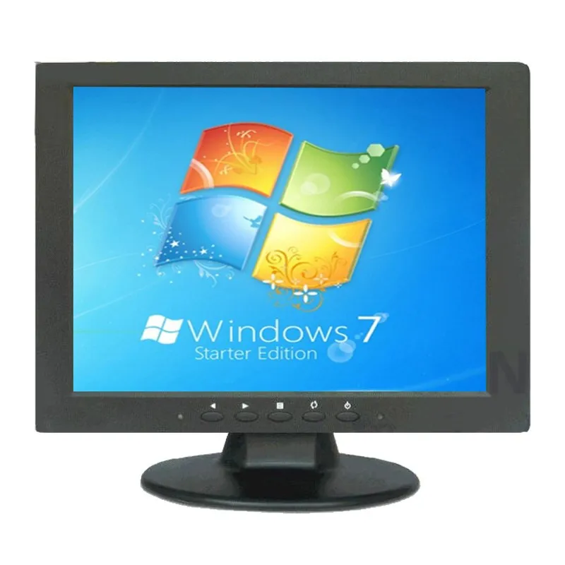 12v/24v Pc Lcd Monitor,10 Inch Pc Monitor With Hd Input - Buy 12v/24v ...