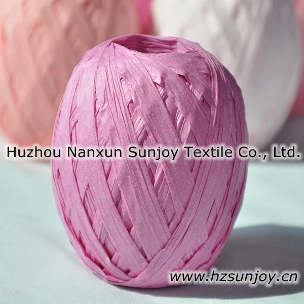 Twisted Paper Cord And Raffia Colored Raffia Craft Ribbon Biodegradable ...