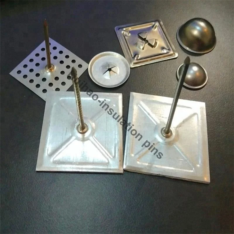 Galvanized Steel Rock Wool Insulation Pin For Fixing Insulation Boards ...