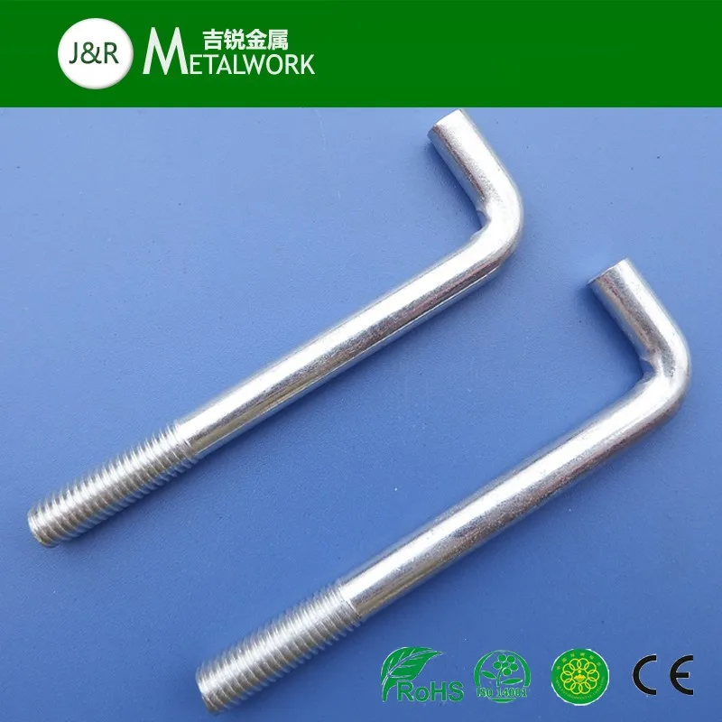 M16 M20 Stainless Steel Ss304 L Shaped Anchor Bolt Din6378 - Buy L ...