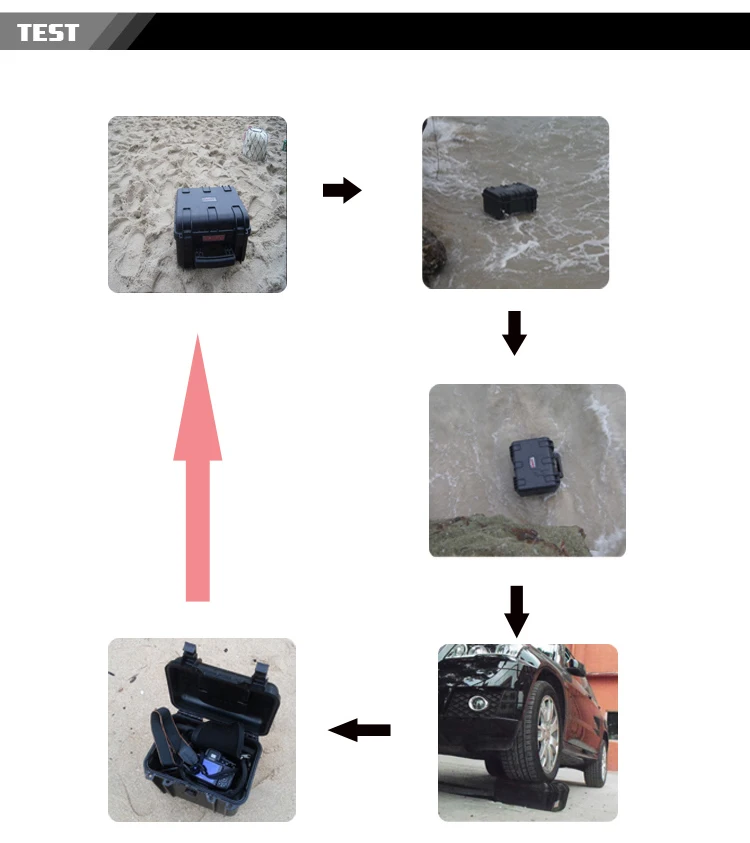 Waterproof Plastic Hard Rifle Case Plano Style Paintball Gun Case - Buy ...