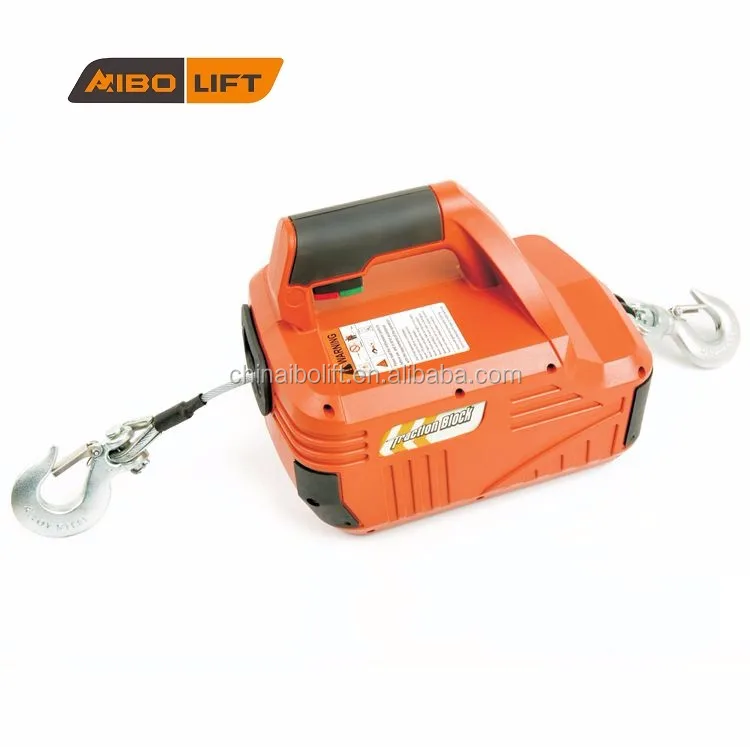 Portable Electric Winch 900 kg AC Powered ATQ-02 with Overload ...