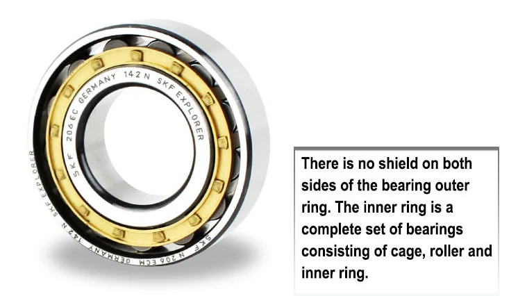 China Supply Nu319 Bearing Nu319ecp Nu319ecm C3 Skf Cylindrical Roller ...