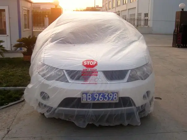 Disposable Car Body Cover Anti-dust - Buy Disposable Plastic Car Cover ...