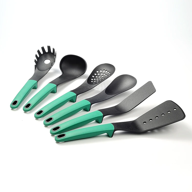 6 Piece AS PP TPR Kitchen Cooking Utensil Set| Alibaba.com