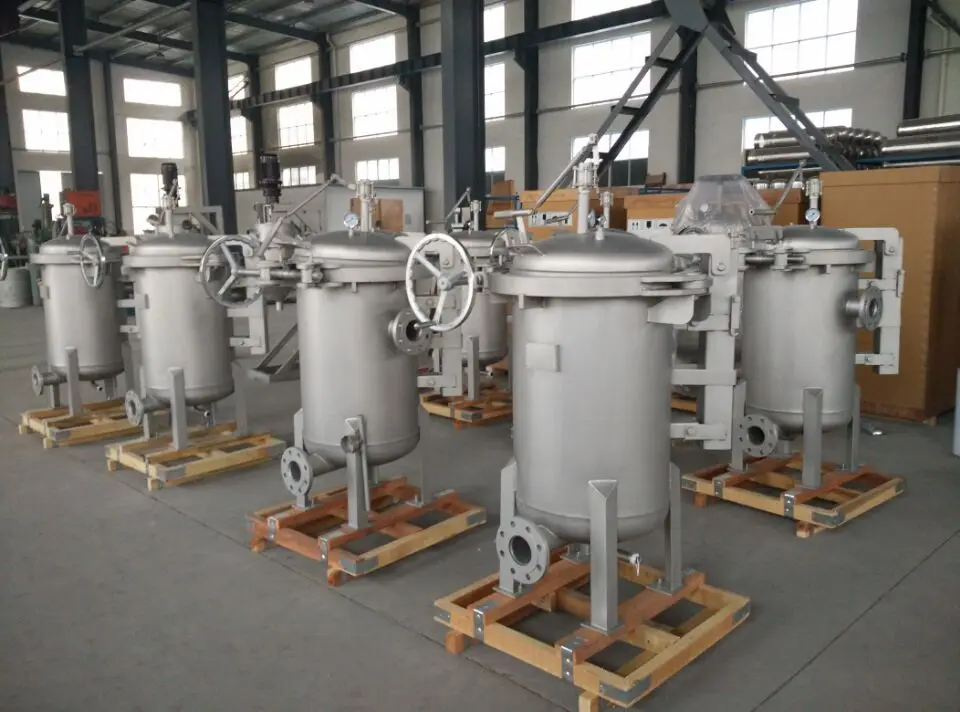 SS304 Quick Open Bag Filter Housing - 1 Year Warranty