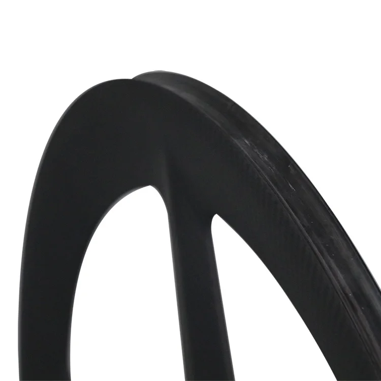 Tubular Ceramic Bearings Carbon Fiber 5 Spoke Fixed Gear Wheels For ...