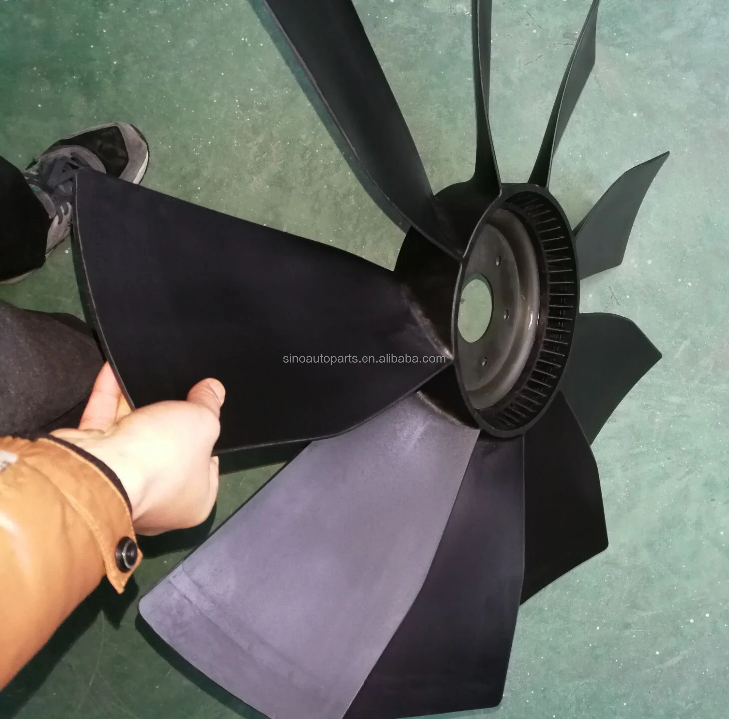 Machinery Cooling Radiator Fan Blade 6006357850 3828964 For Pc300-6 ...