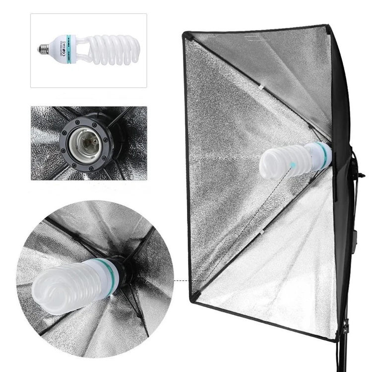 2.6M x 3M/8.5ft x 10ft background support system soft box lighting kit ...