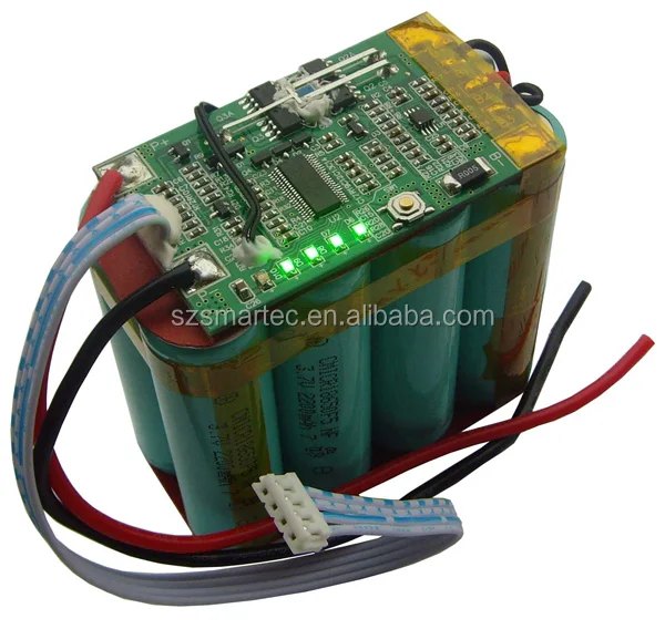 18650 4s2p 14.8v Li-ion Battery Pack With Smart Battery System(sbs ...