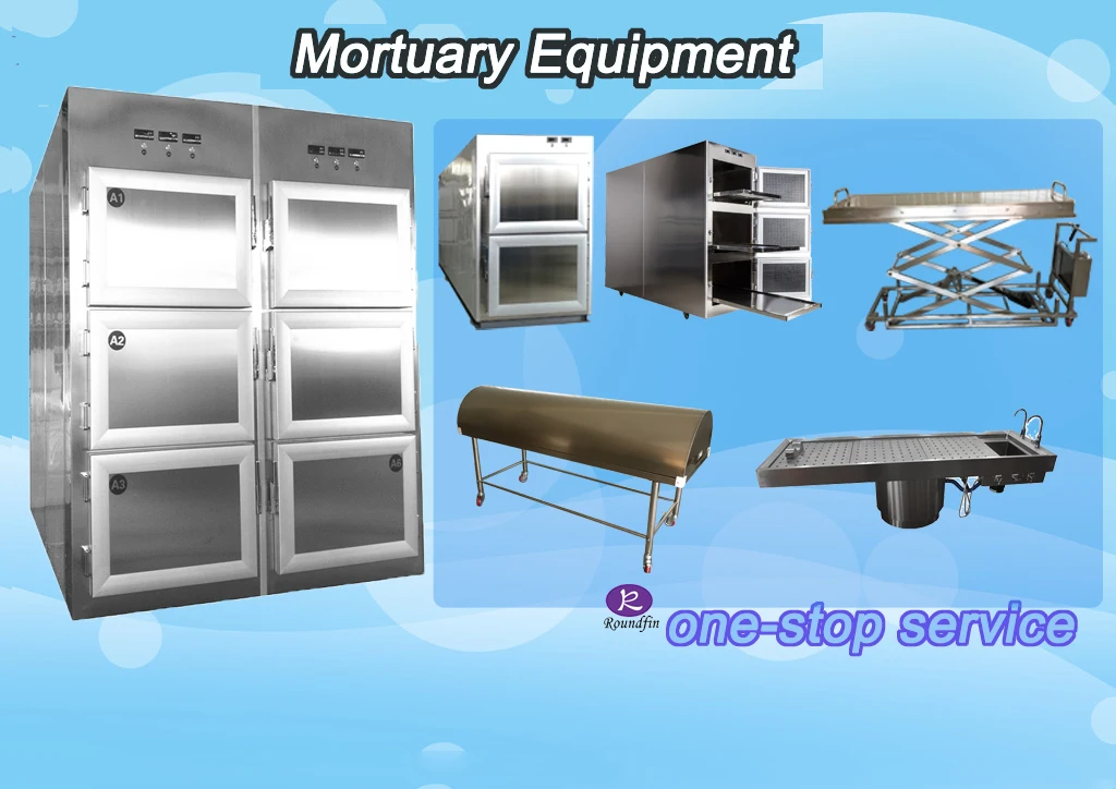 Roundfin Morgue Del Refrigerador Dead Body Refrigerator For 6 Corpse ...