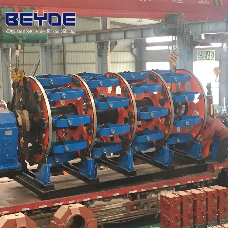 1+6+12+18+24 Steel Wire Armouring Machine Single Wire Dia.1-4mm Cable ...