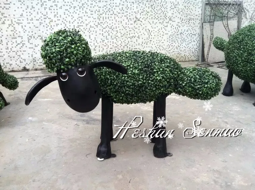Vivid Look Artificial Topiary Sheep Topiary Animal With Cheap Price ...
