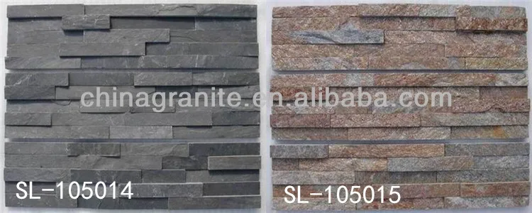 Natural Slate Ledge Stone Cladding - Durable Facade Price