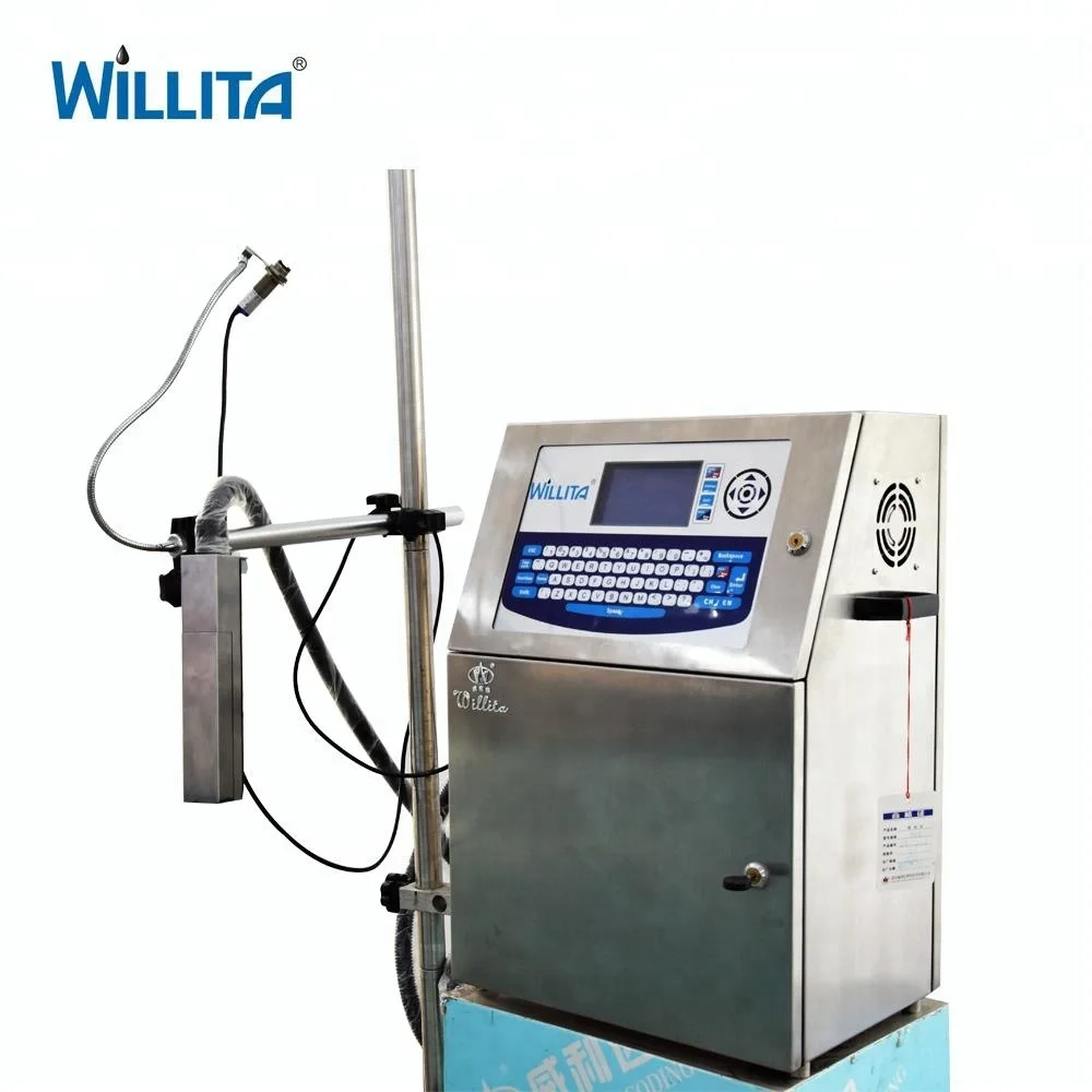 Small Character Ink Jet Coding Machine Dot Matrix Mrp Date Code ...