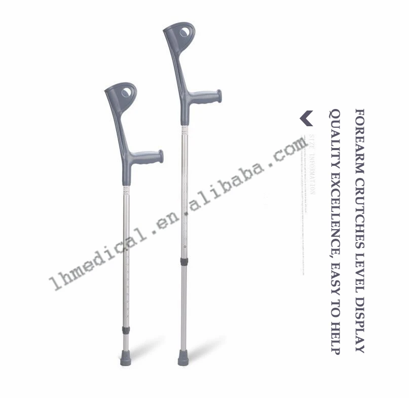 Medical Equipment Strong Ergonomic Aluminum Elbow Crutches ...