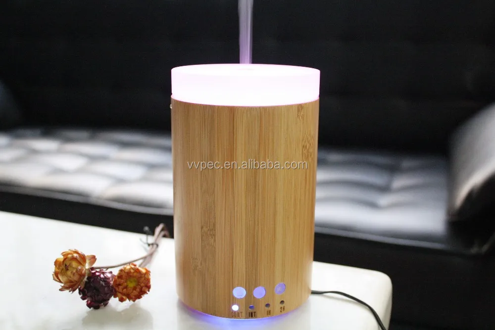 천연 대나무 초음파 가습기 초음파 가습기 유형 및 Cefccrohs 인증 초음파 아로마 미스트 디퓨저 Buy 아로마 디퓨저 Product On