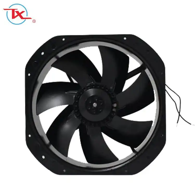 280*280*80mm Ac Motor External Cooling Fan Refrigerator Cabinet 380v 220v Cooling Fan 28080 ...