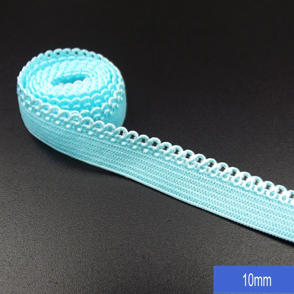 10mm High Quality Soft Braid Bra Elastic Band - Buy Soft Elastic Band ...