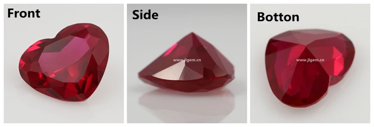 Burmese Pigeon Blood Ruby,Heart Cut Ruby - Buy Pigeon Blood Red Ruby ...