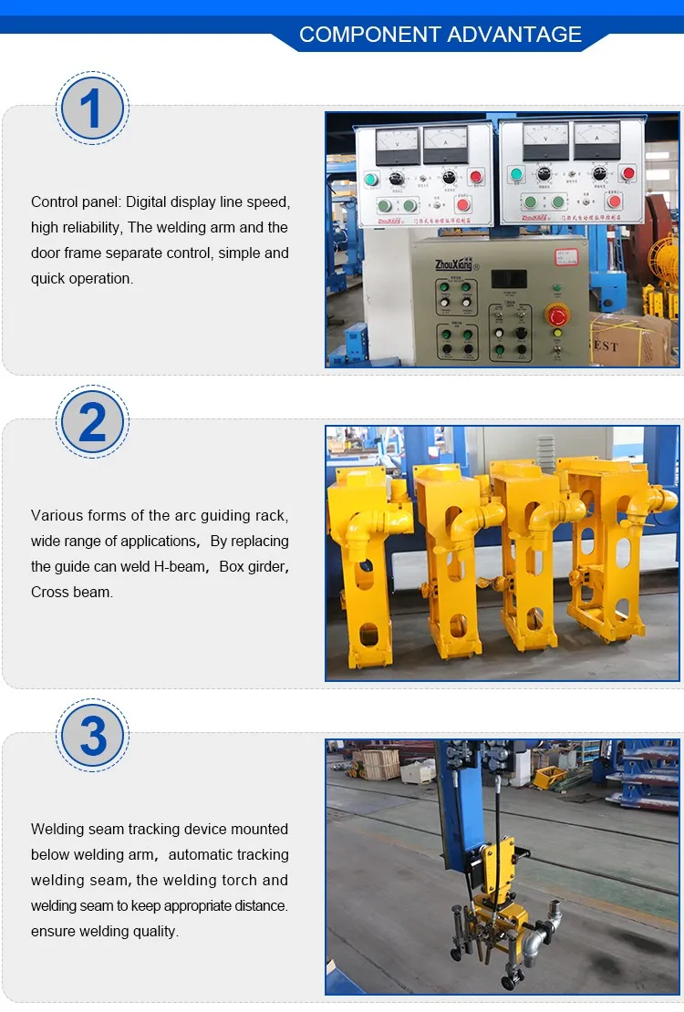 Gantry Type Automatic Submerged Arc Welding Machine - Buy Submerged Arc ...