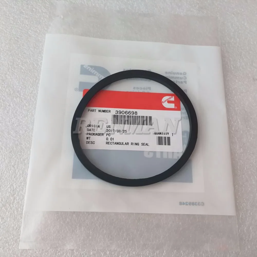 6BT ISBE Cummins Engine Parts selo retangular do anel 3906698| Alibaba.com