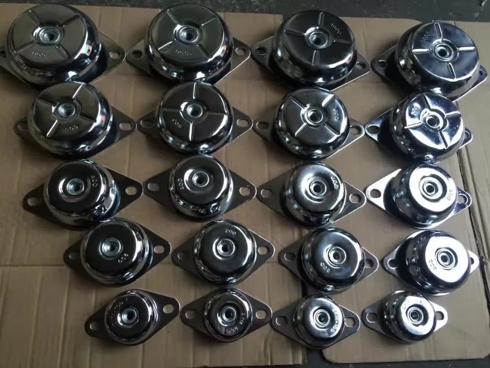 Feet Pad Damper Engine Generator Rubber Mounts - Anti Vibration