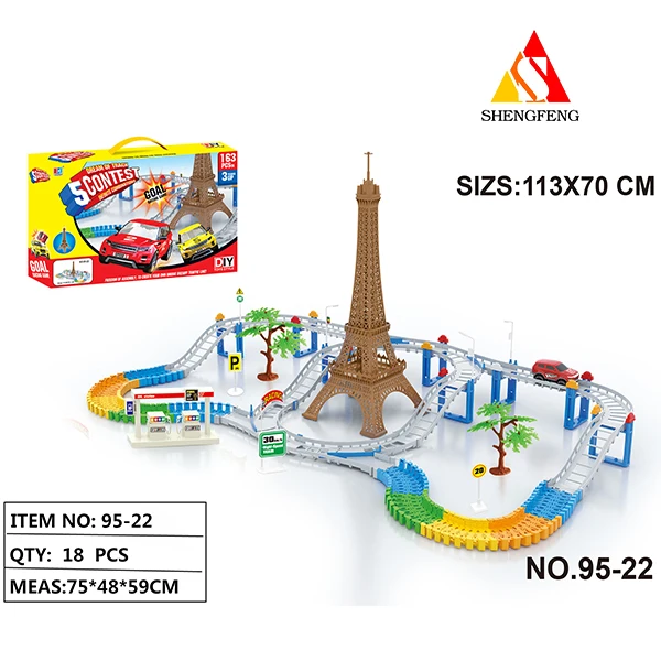 Plastic Toy Train Track Model For Cartoon Train Kids Game Toy - Buy ...