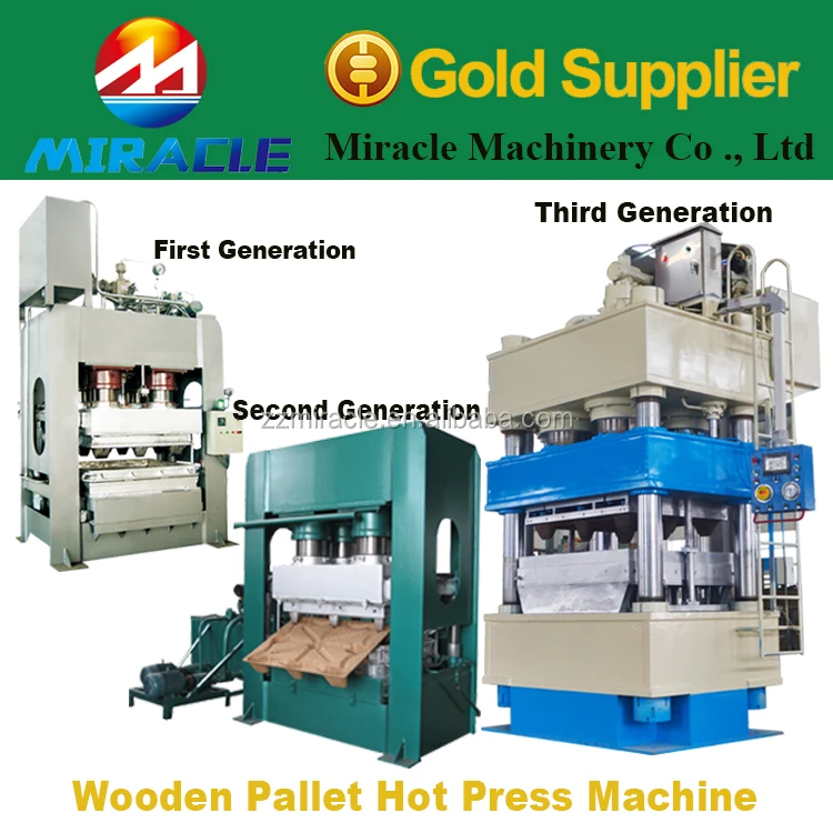High Efficiency Hot Press Wood Pallet Block Make Machine - Buy Wood ...