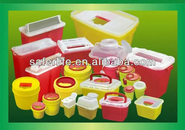 1l Red Disposable Plastic Surgical Instrument Containers - Buy Surgical ...