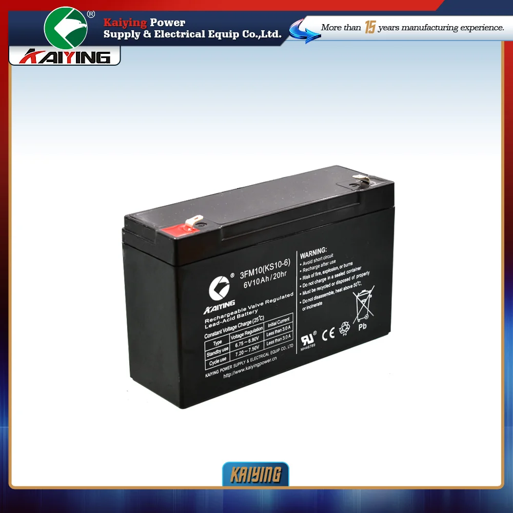 6v 10ah 20hr Battery Sealed Lead Acid Battery - Buy 6v 10ah 20hr Battery,Price Of Lead Acid ...