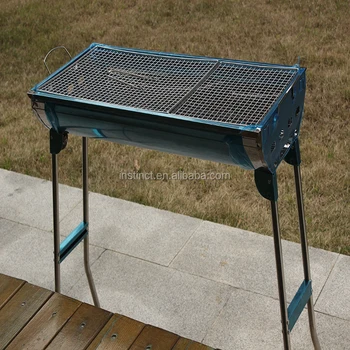 Rectangular Expanded Metal Charcoal Bbq Grill Stand - Buy Rectangular ...