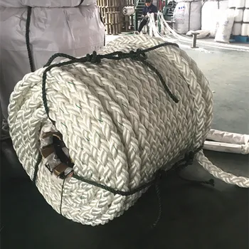 12 Strand Nylon Mooring Tail Hawser/mooring Rope For Naval Vessels ...