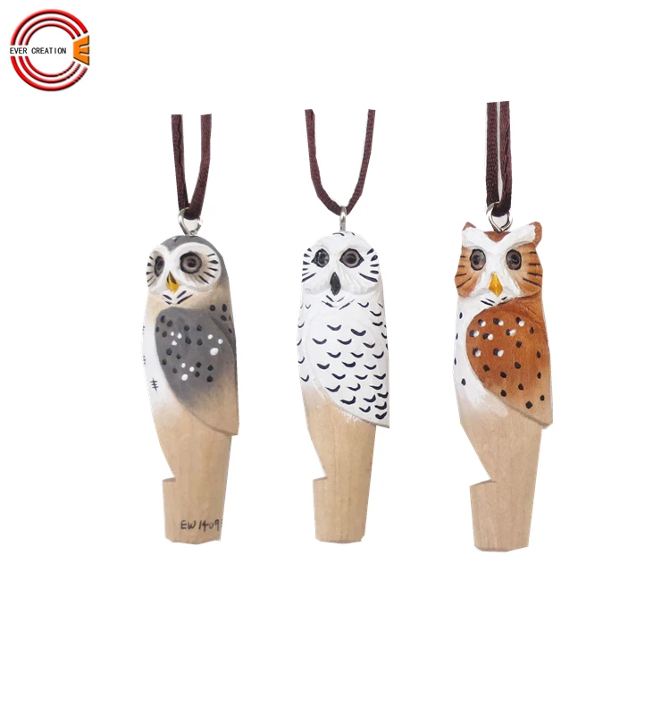High Quality Wooden Animal Bird Whistle - Home Decoration