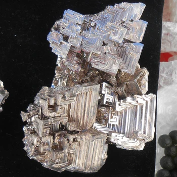 Wholesale Natural Silver Color Bismuth Rare Rough Mineral Crystal Rock ...